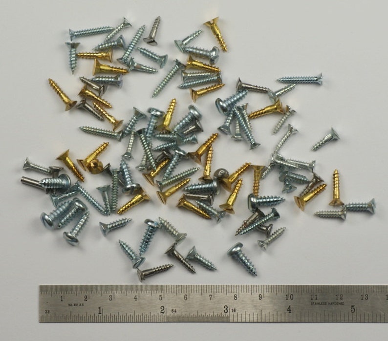 Screws for Clock Repairs Spares Part Cases Clockmakers Assorted Mix ...