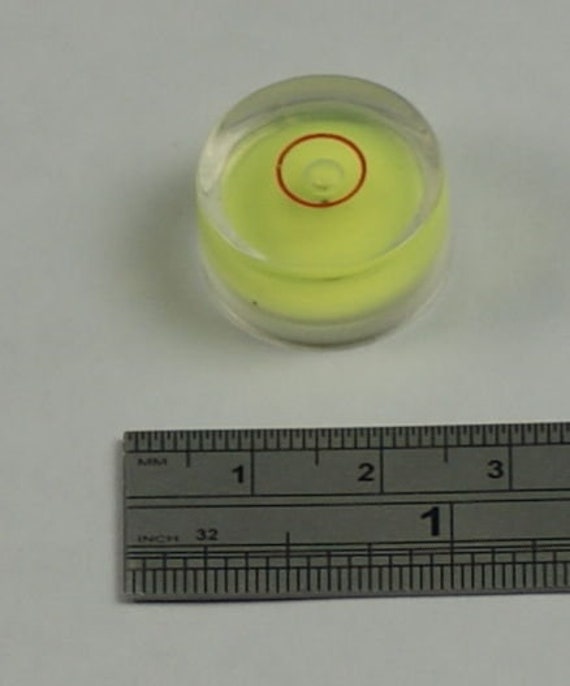 SMALL SPIRIT LEVEL Tiny Mini Tool 20mm Dia Arts Crafts - Etsy