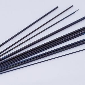 11 Assorted Tempered Blue Steel Wire Pivots Clock Repair Pivot Pinions ...