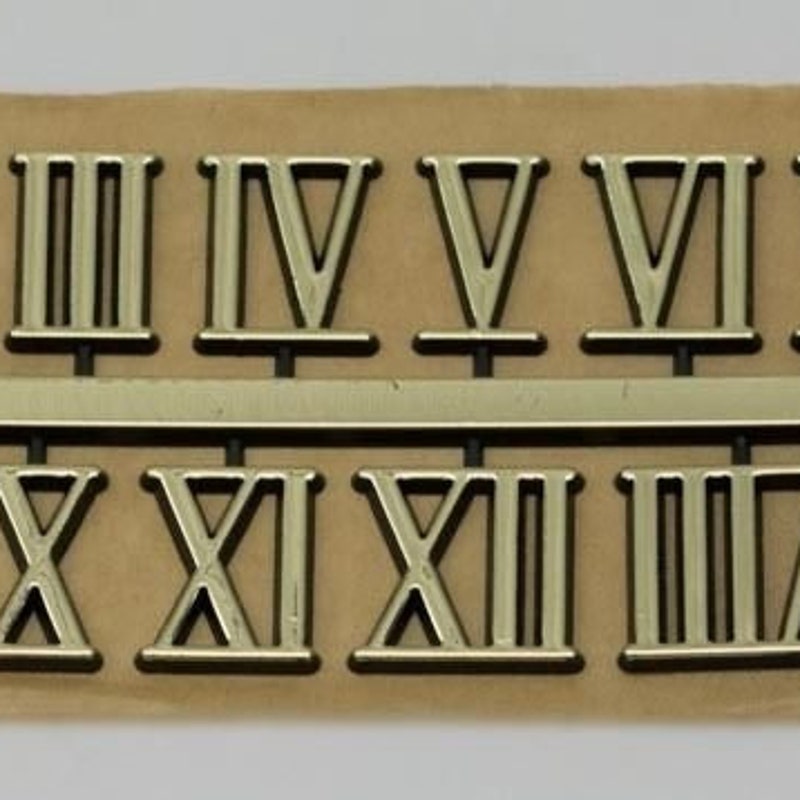 Roman Numerals Art - Etsy