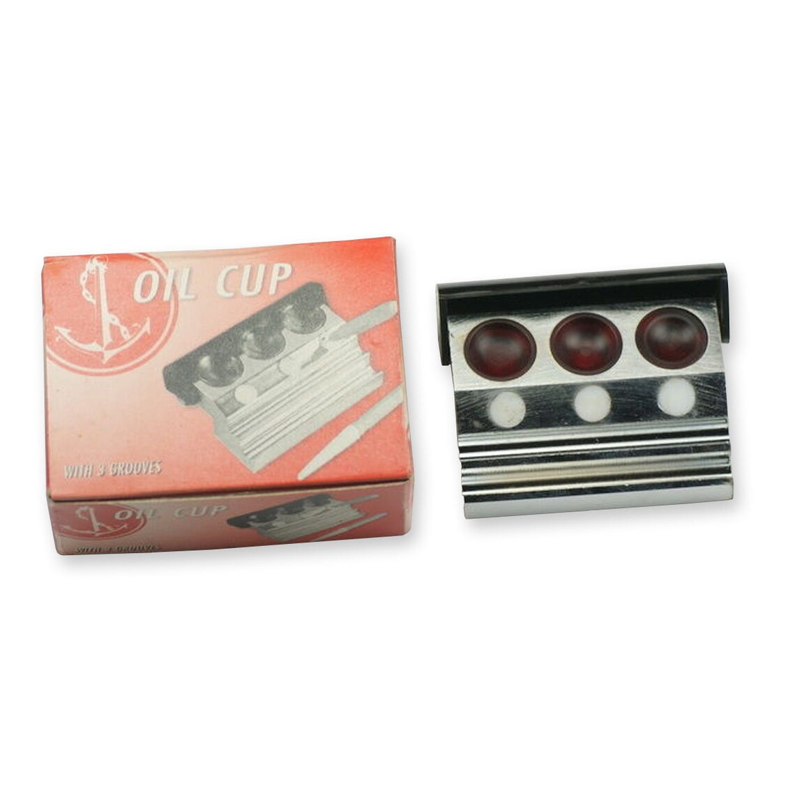 Oil Holder Container With 3 Cups and Sliding Cover Watchmakers | Etsy