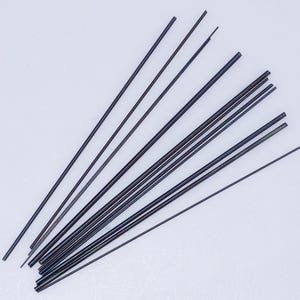 11 Assorted Tempered Blue Steel Wire Pivots Clock Repair Pivot Pinions ...