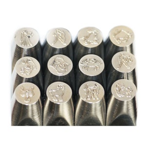 Zodiac Star Sign Punches Tools Jewellery Customise Craft Metal - Etsy