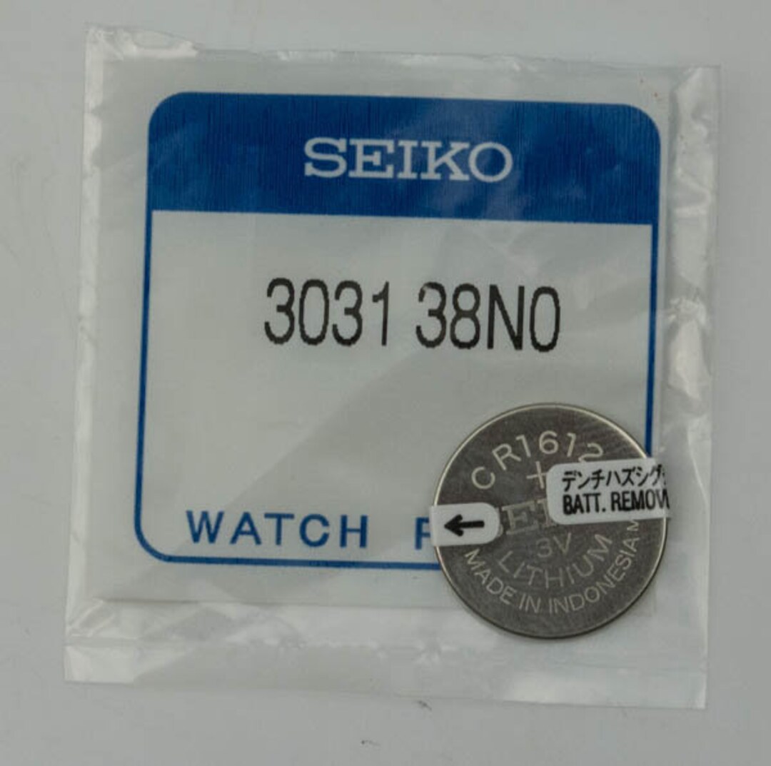 Seiko Genuine CR 1612 Lithium 3V Battery Cell for 4F32 4F56 Perpetual ...