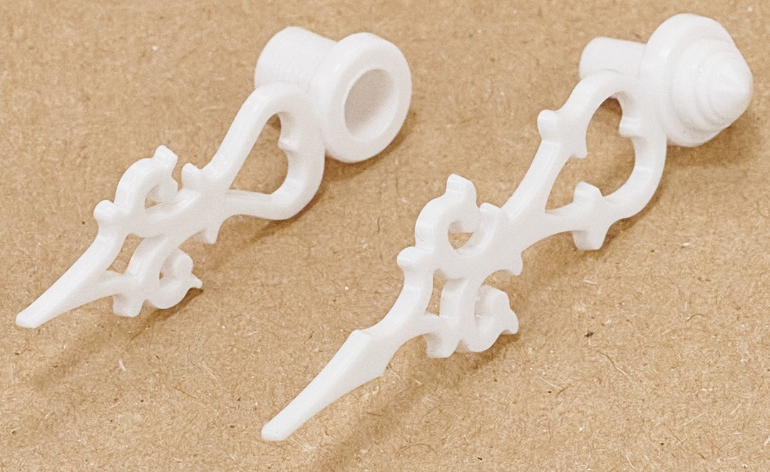 Cuckoo Clock Dial Hands Quartz White Plastic Clocks Parts Repairs 47mm ...