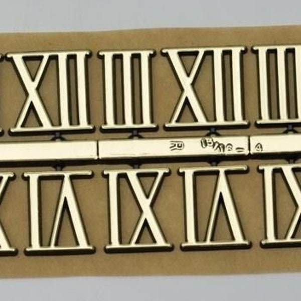 Roman Numerals Art - Etsy