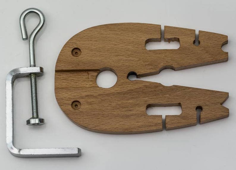Bench Pin & Clamp Hardwood Vice V Slot Tool Jewellery Making - Etsy