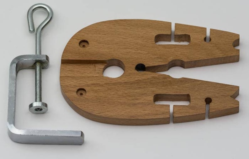 Bench Pin & Clamp Hardwood Vice V Slot Tool Jewellery Making - Etsy