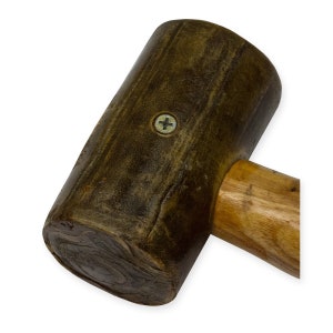 Rawhide Leather Mallet or Hammer Hide Small 2 or 50mm Head Jewellers ...