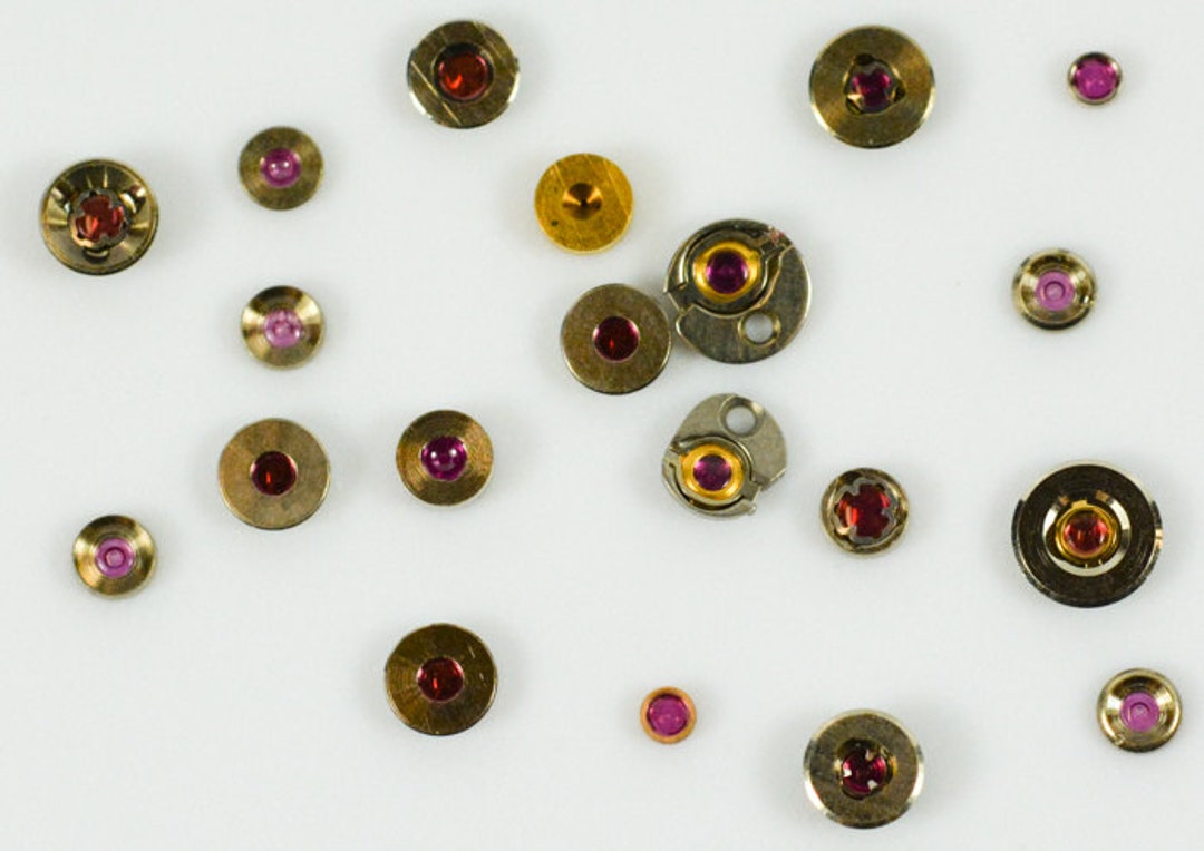 Shockproof Bloc Jewels X20 Watchmakers Spares Repairs Watch Jewel ...