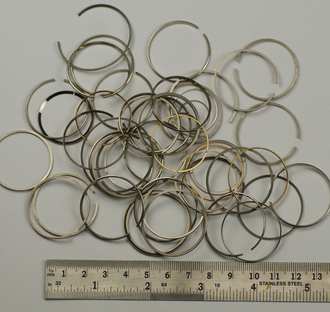 50x Watch Movement Rings Metal for Automatic & Mechanical Watches ...