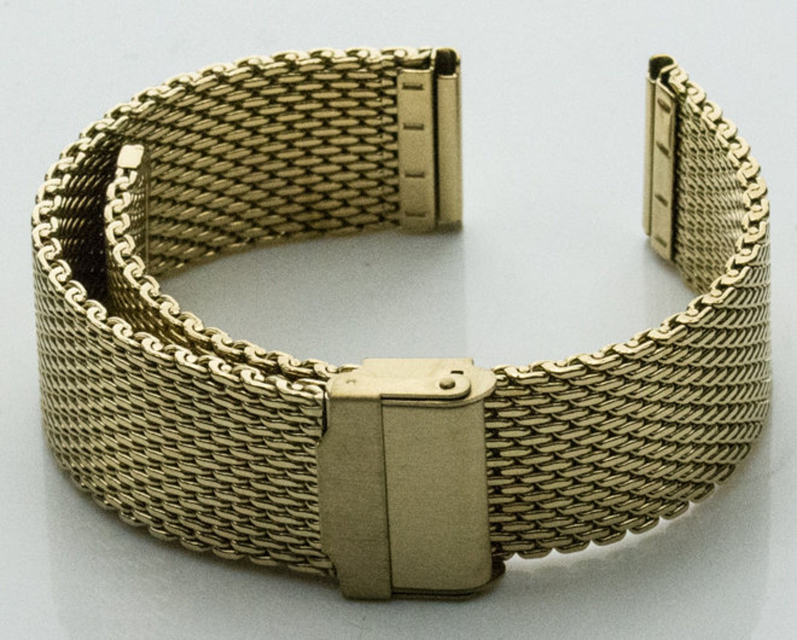 XL Long Shark Mesh Watch Strap Bracelet Milanese Steel Extra | Etsy