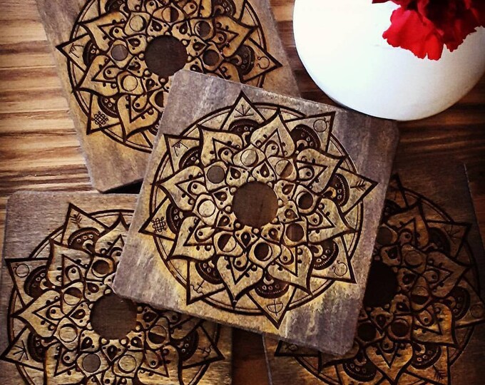 Above Door/shelf Sitter~moon Phase Mandala Negativity Diffuser - Etsy