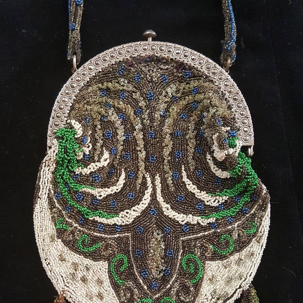 1920 Beaded Bag - Etsy