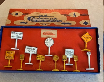 Toy Railroad Signs - Etsy