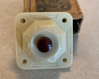 Bakelite Push Button | Etsy