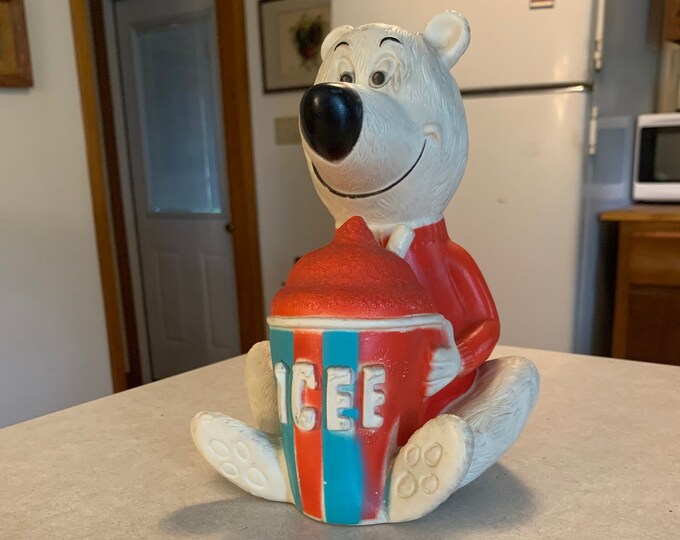 Old ICEE Bear 7-11 Pliable Bank - Etsy