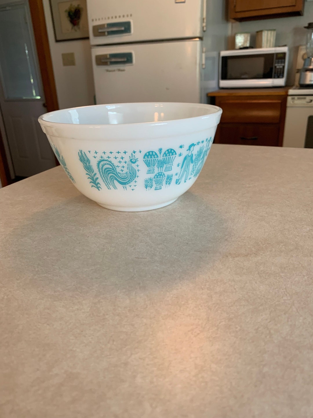 Pyrex #402 Butterprint 1.5 Quart Mixing Bowl - Etsy