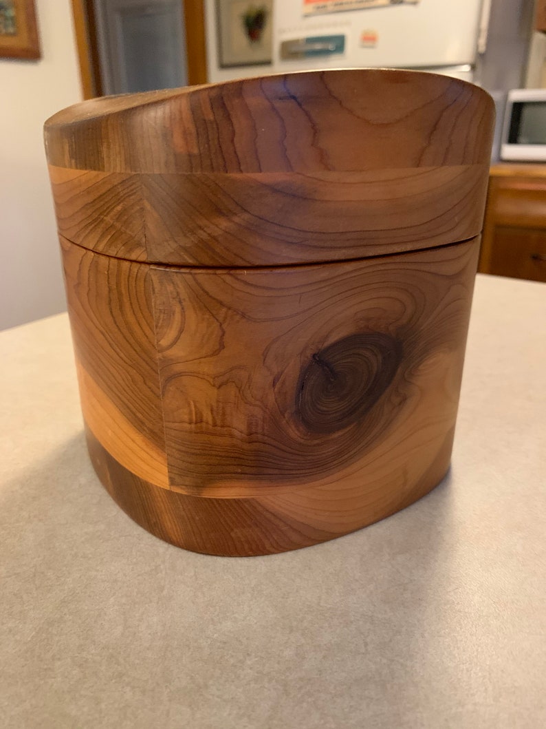 Handsome Hand Crafted Cedar Cube Box - Etsy