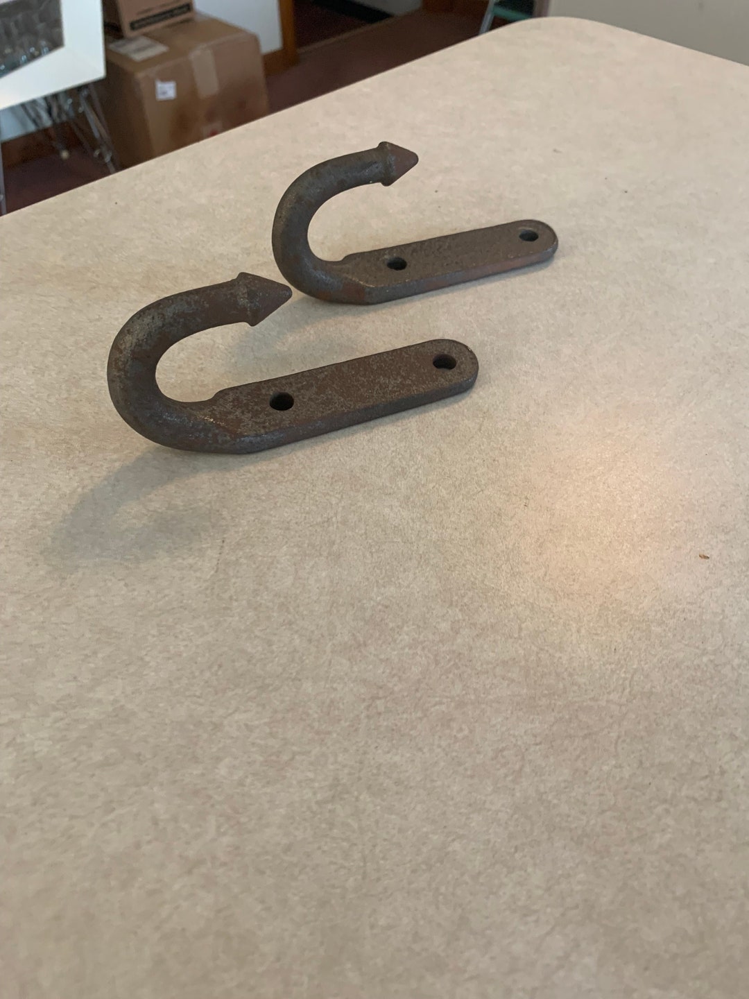 Set of Heavy Duty Pointed Wall Mount Utility Hooks - Etsy