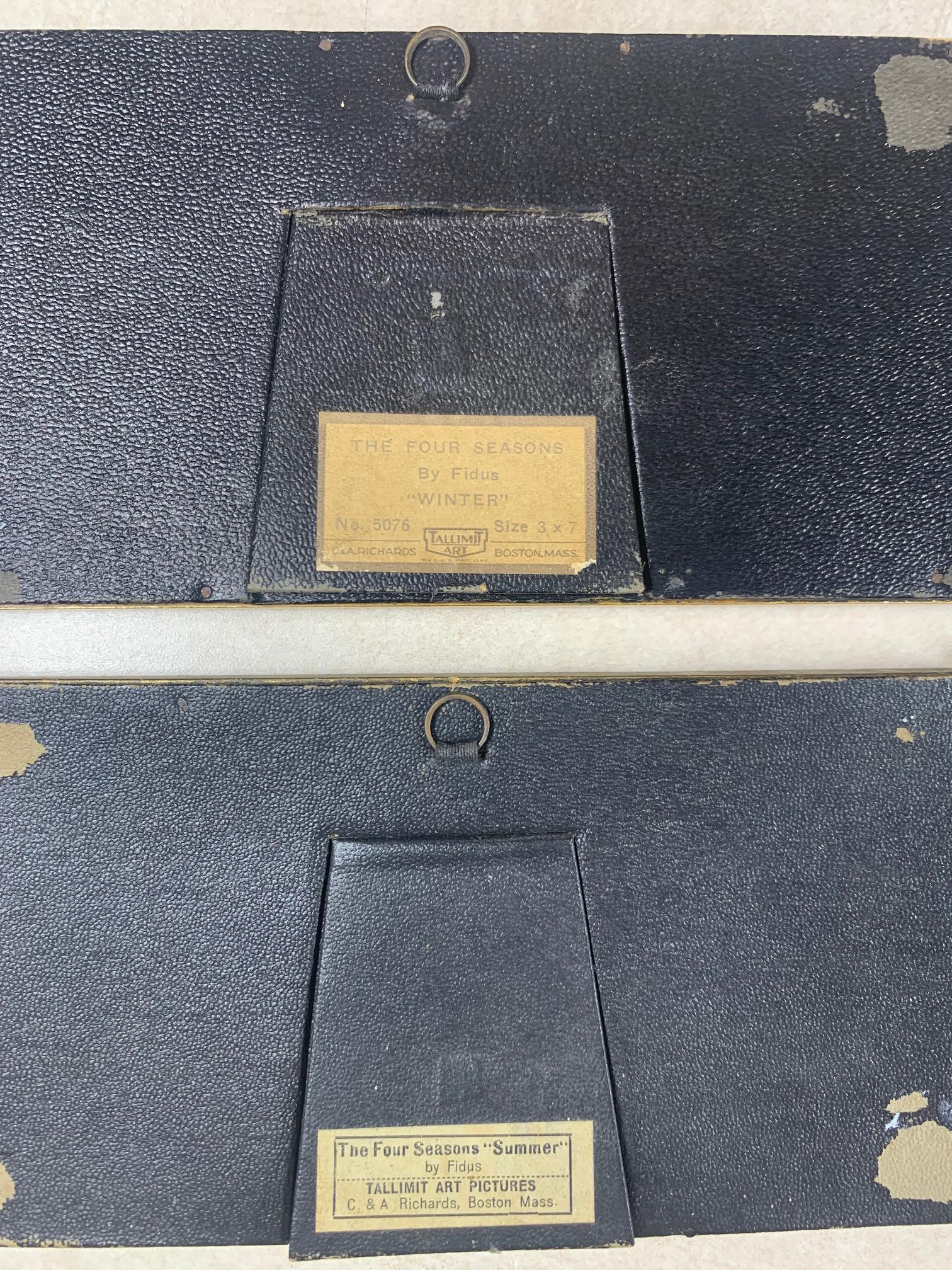 By Fidus "the Four Seasons" Silhouette - Etsy