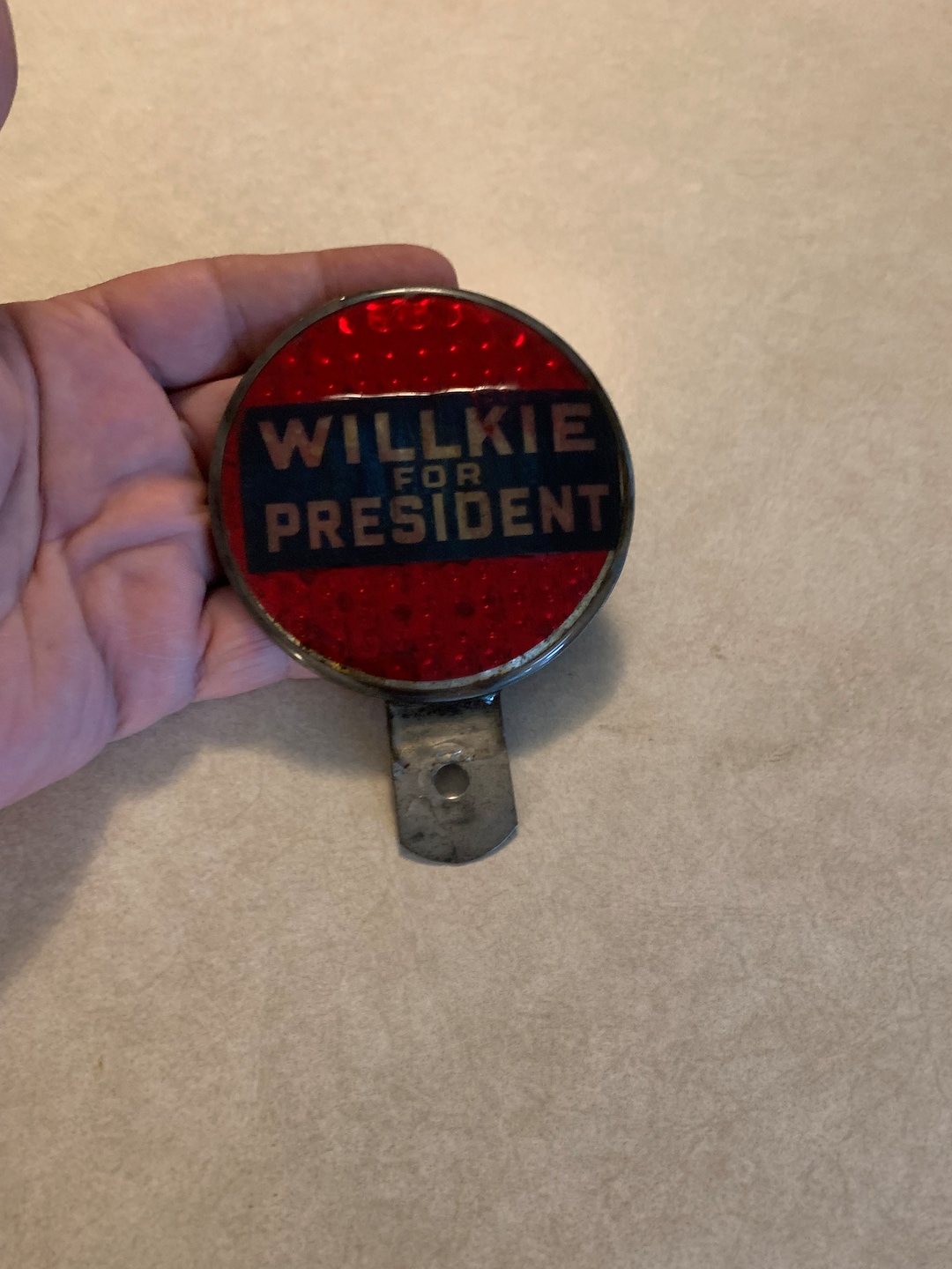 Willkie for President License Plate Topper - Etsy