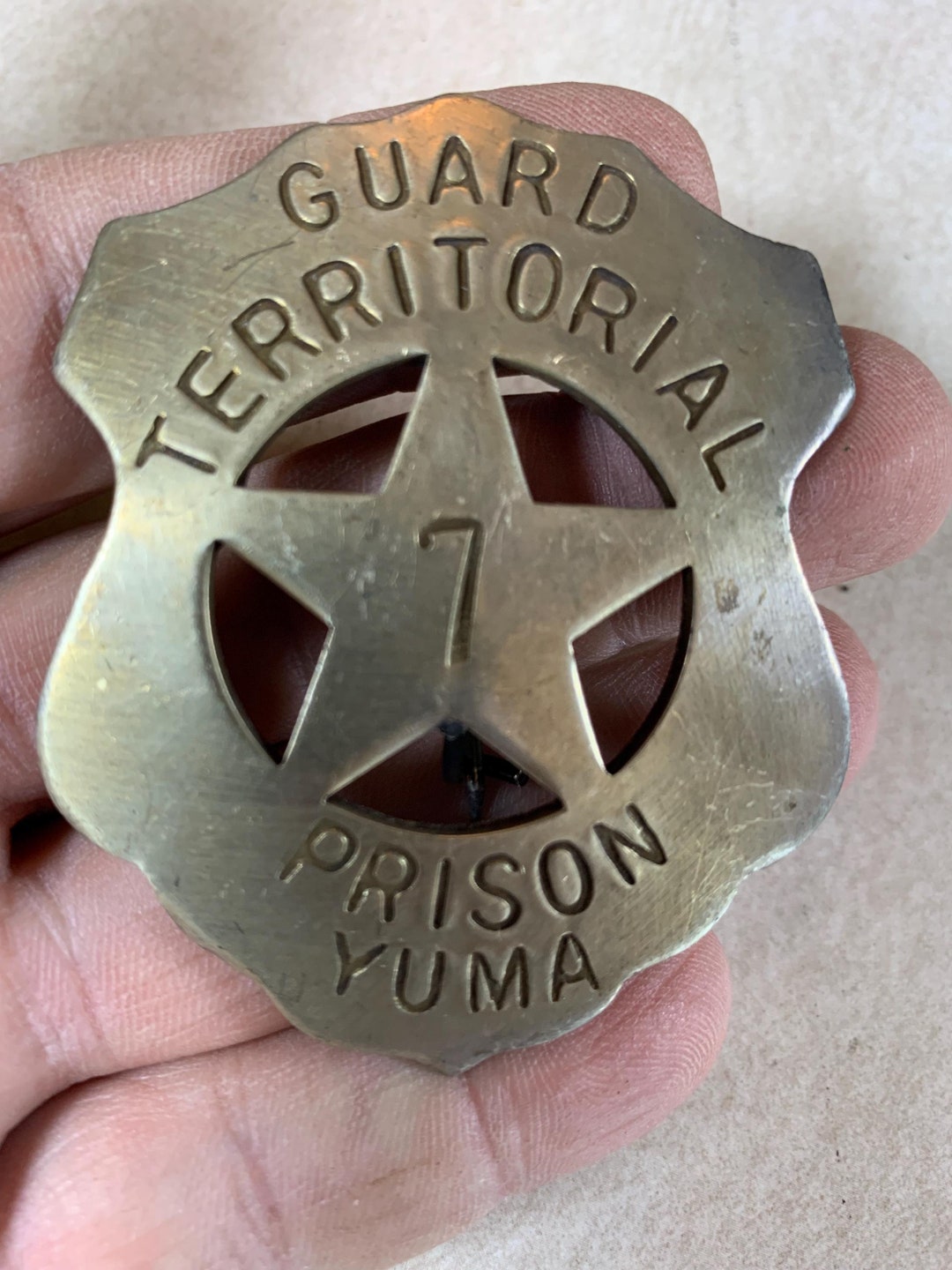 Guard Territorial Prison Yuma Badge - Etsy
