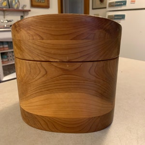 Handsome Hand Crafted Cedar Cube Box - Etsy