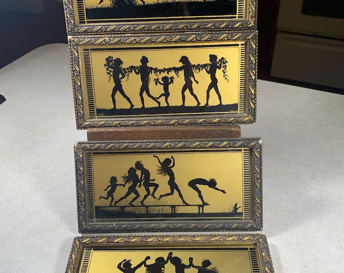 By Fidus "the Four Seasons" Silhouette - Etsy