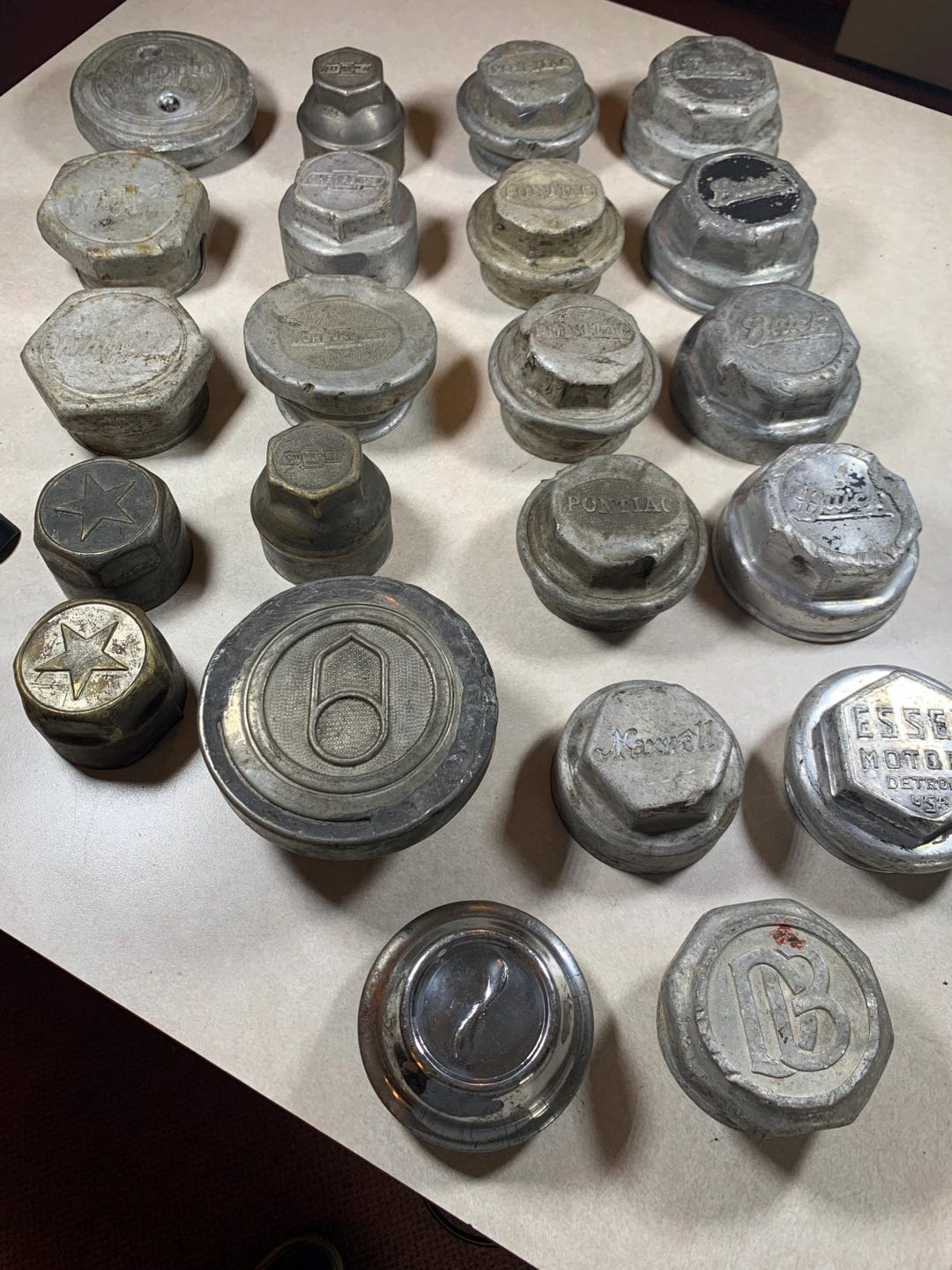 Large Collection of Used Automobile Wheel Hubs - Etsy