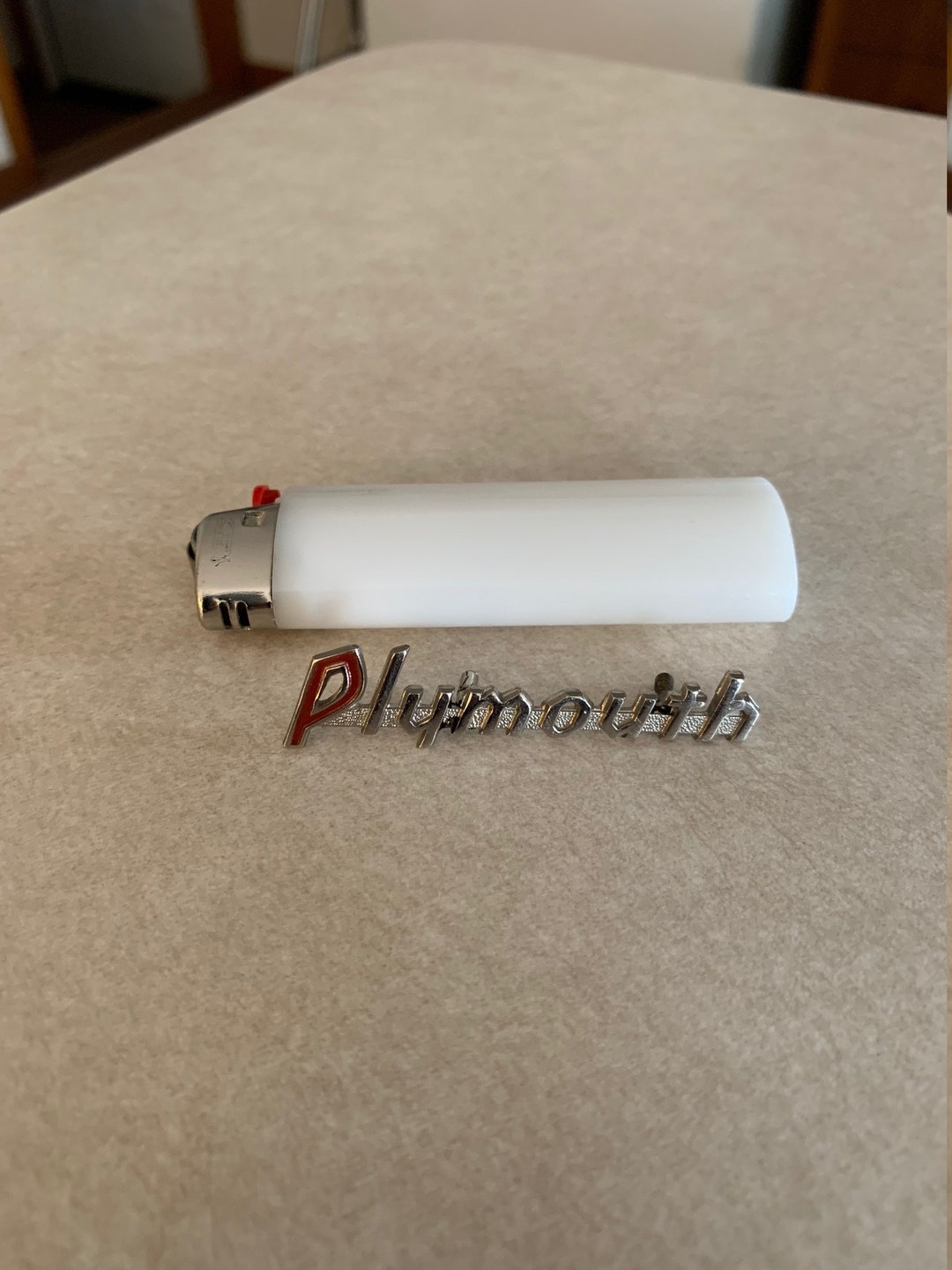 Small Interior PLYMOUTH Script Door Dashboard - Etsy