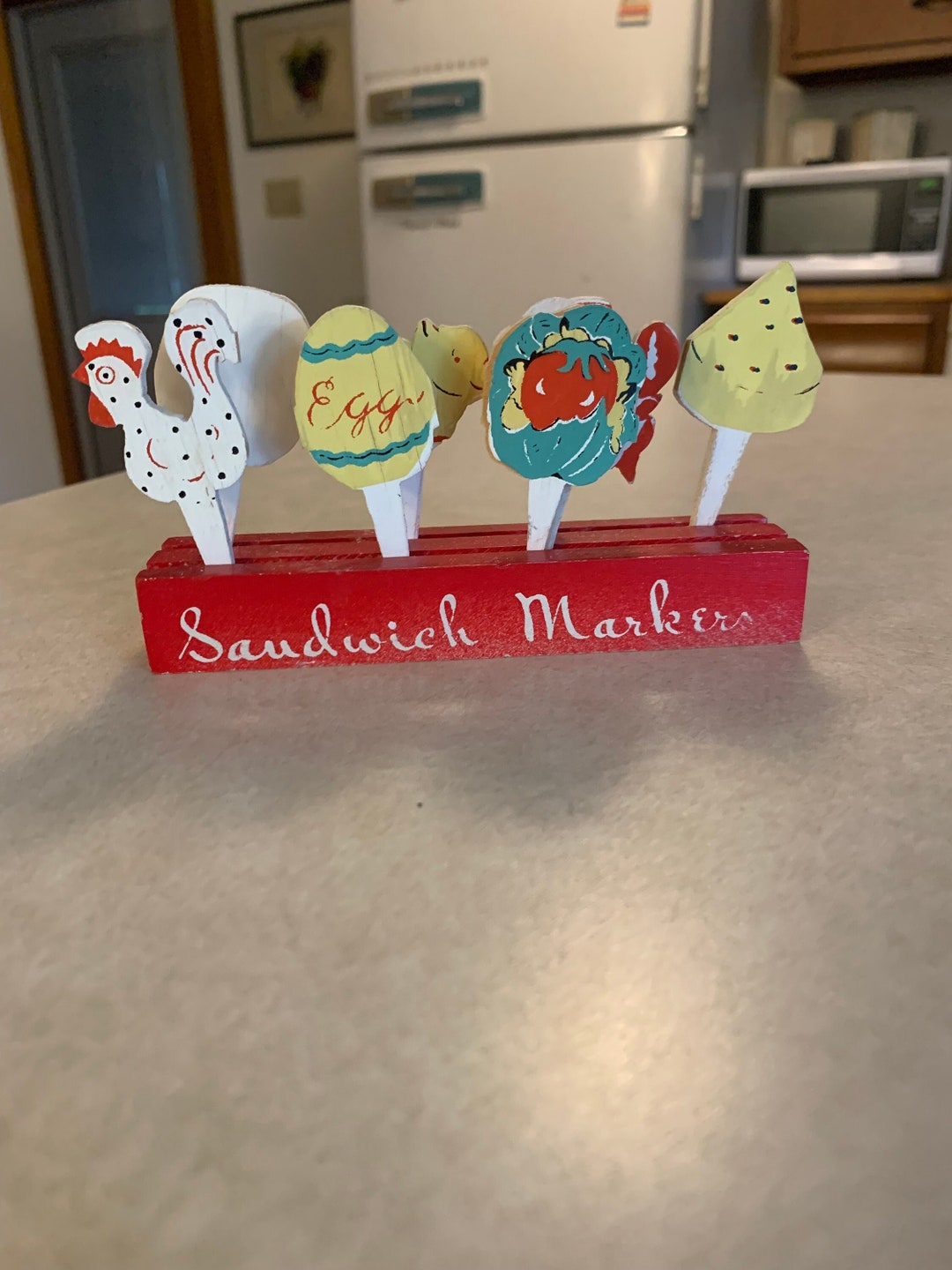 Vintage Sandwich Markers - Etsy