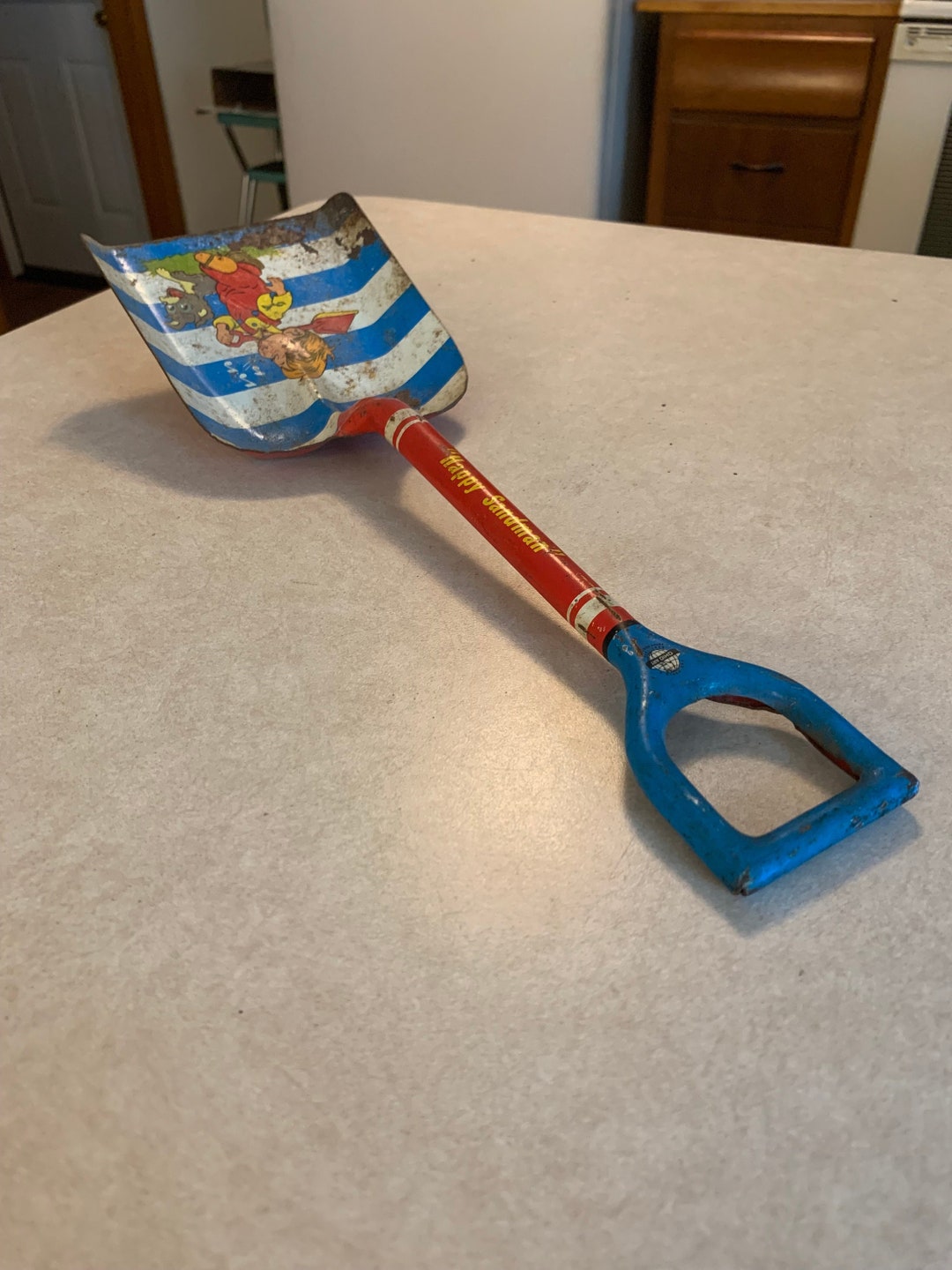 Brightly Colored Large Pressed Metal Childs Beach Shovel by Ohio Art - Etsy