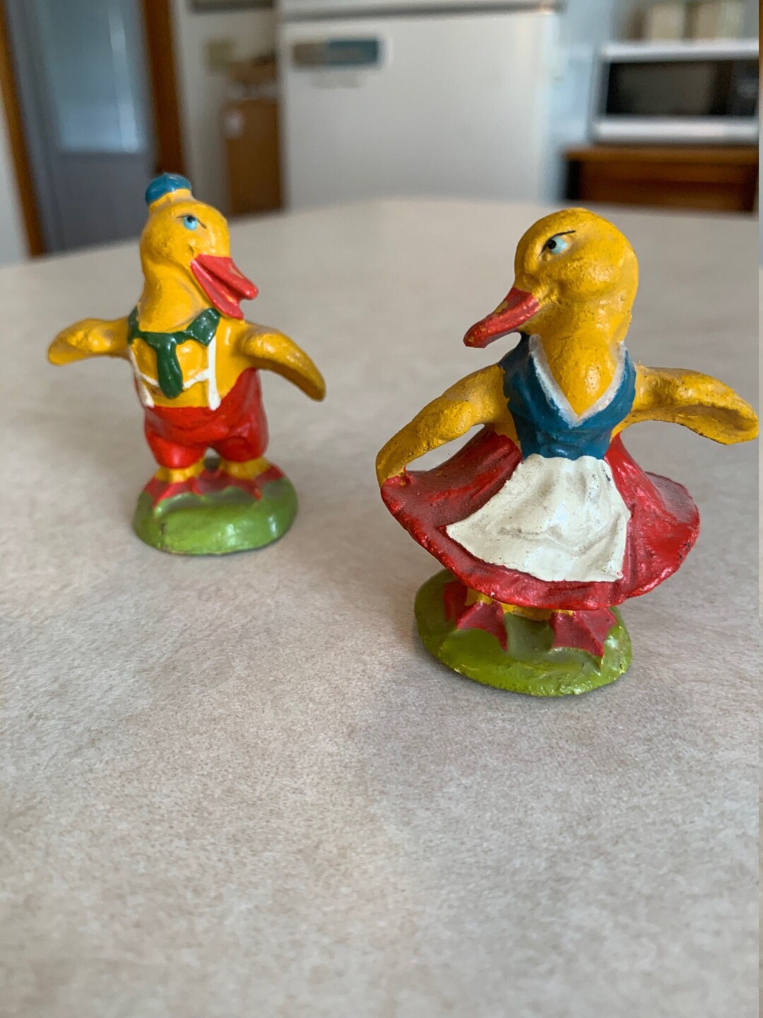 Made in Germany Hand Painted Dancing Ducks - Etsy