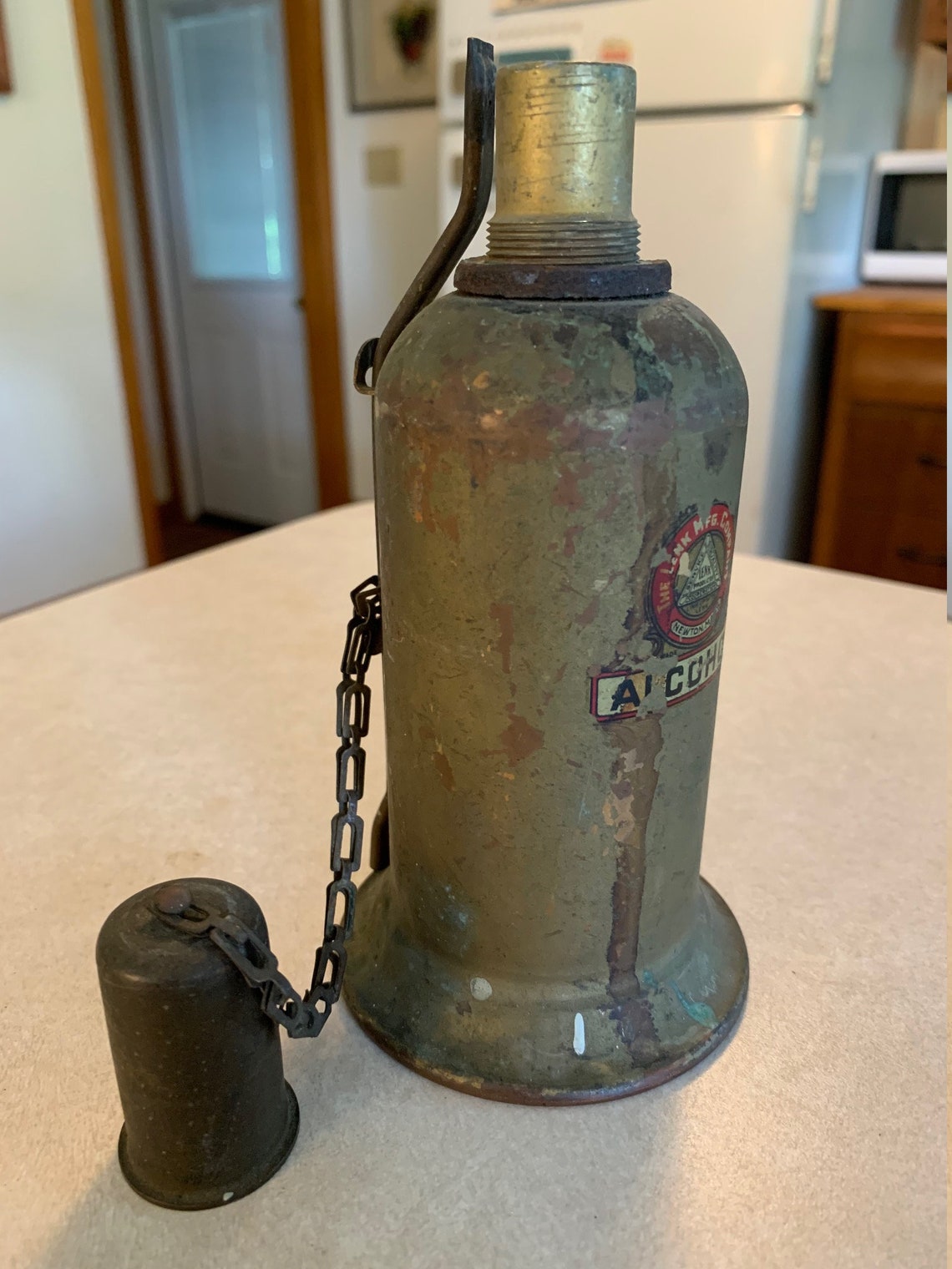 Old Alcohol Burner With Top - Etsy