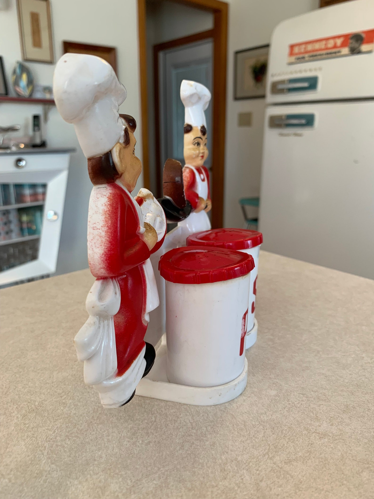 Whimsical Wall Mount Italian Theme Salt & Pepper Shaker Set - Etsy