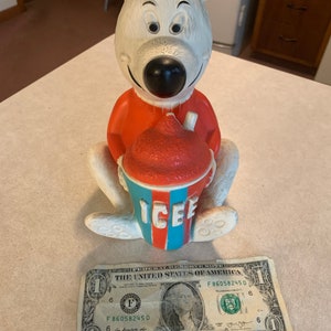 Old ICEE Bear 7-11 Pliable Bank - Etsy