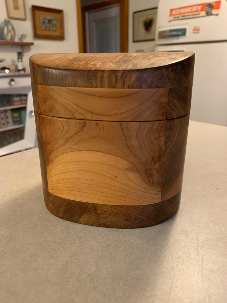 Handsome Hand Crafted Cedar Cube Box - Etsy