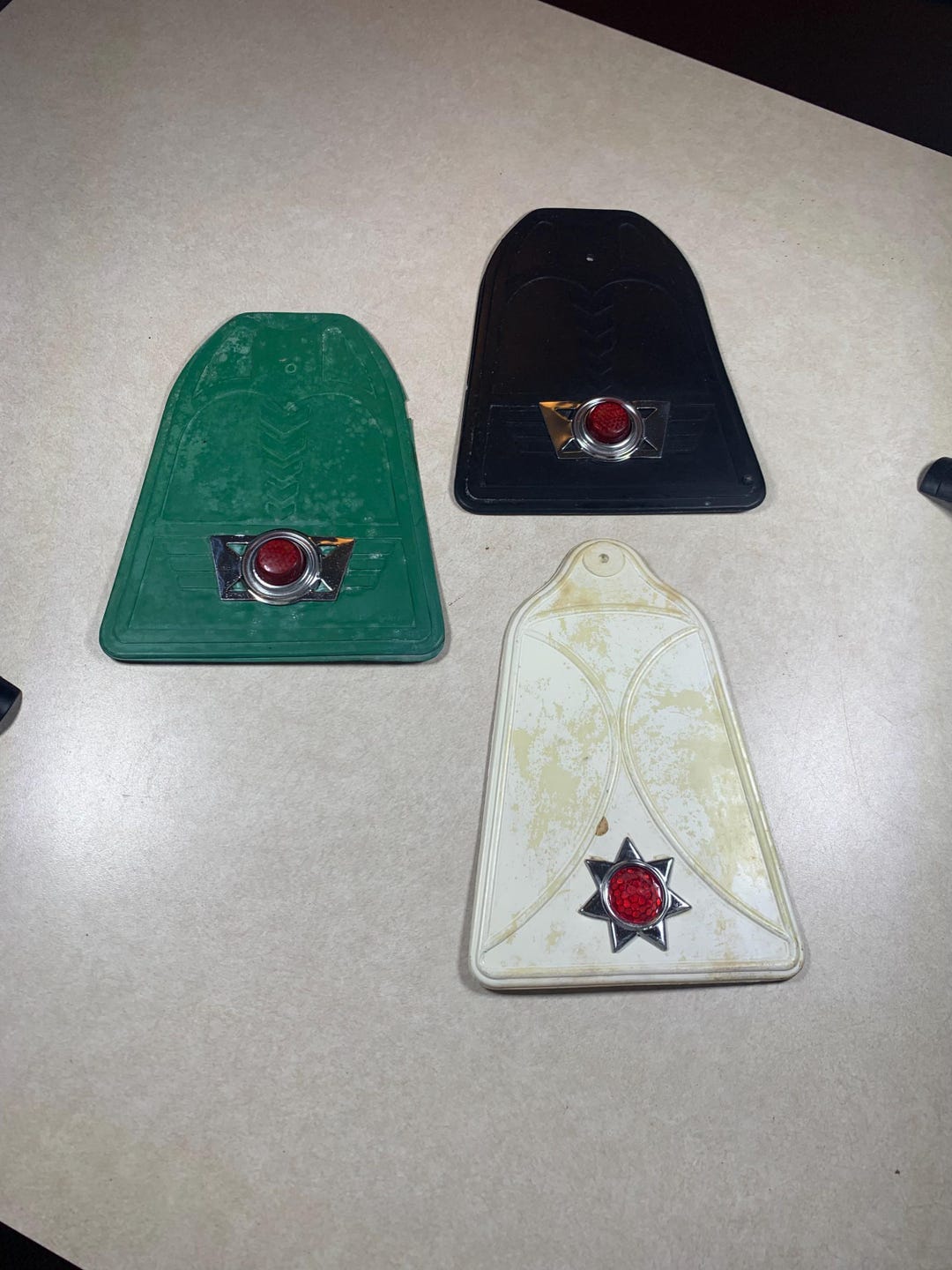 Vintage Rubber Bicycle Mud Flap With Red Reflector - Etsy