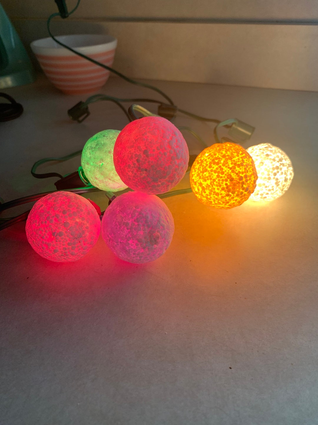 Set of 6 GE SNOWBALL Lamps Bulbs - Etsy