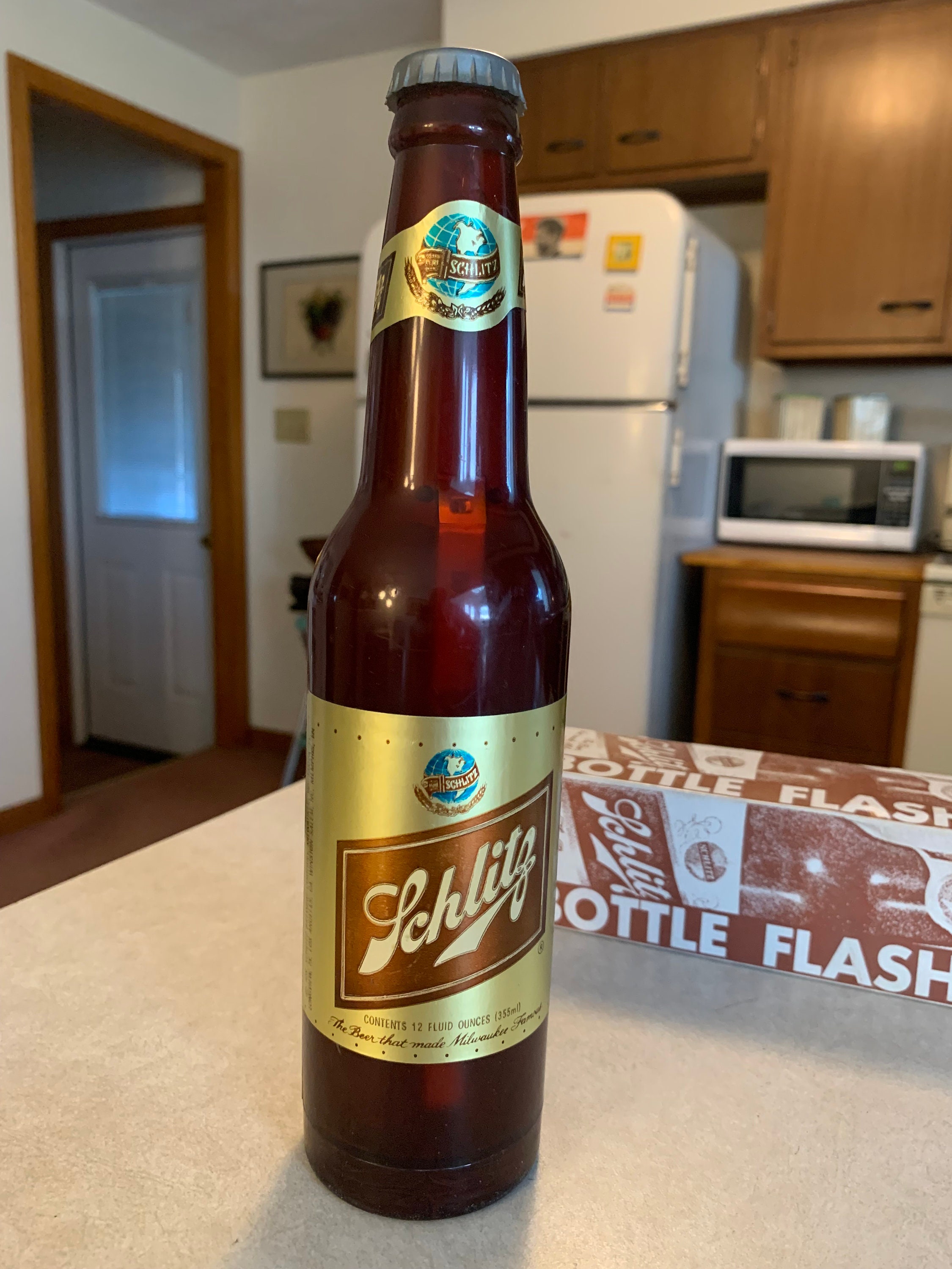 Schlitz Beer Bottle