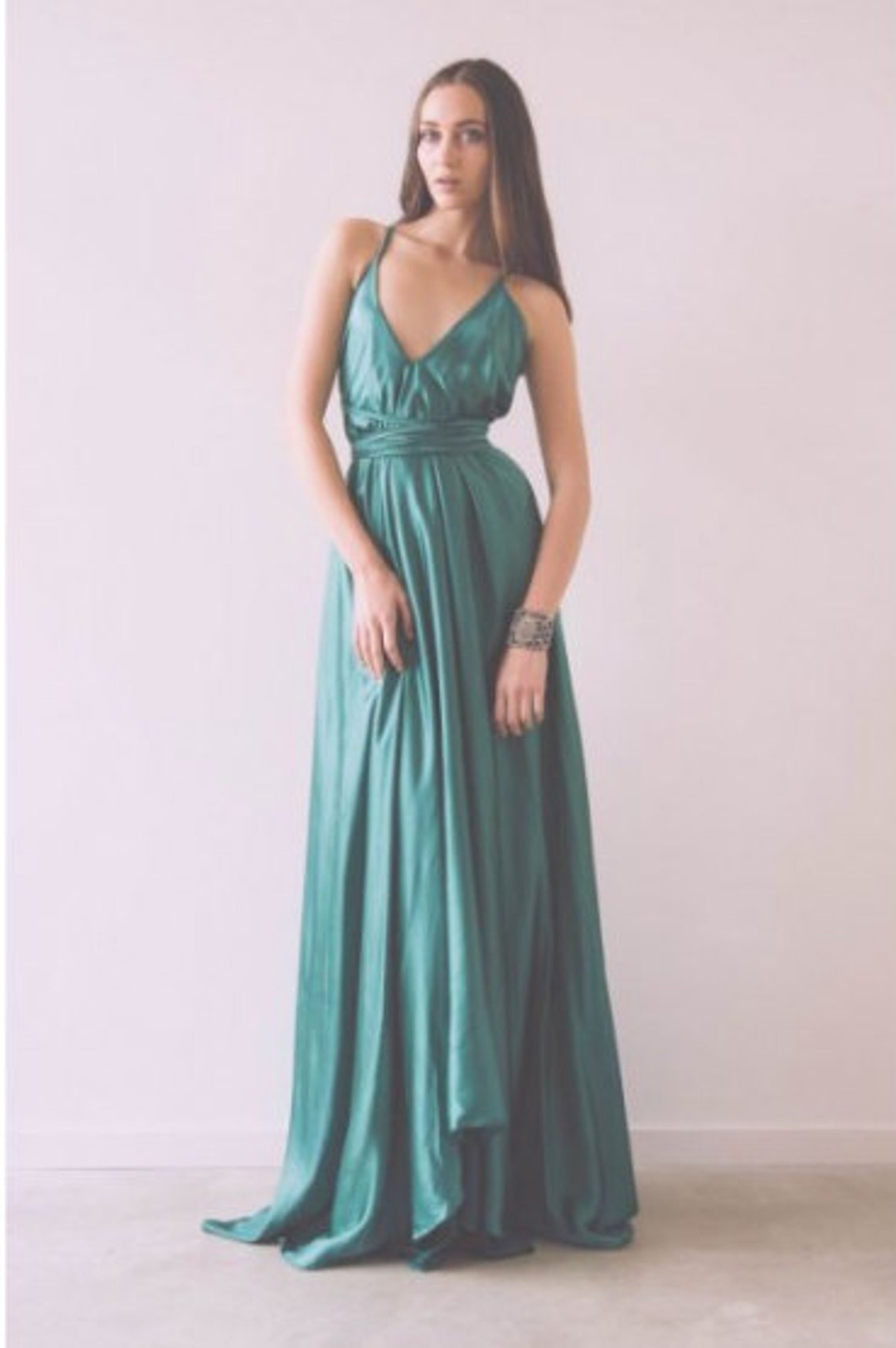 Xanadu Gown in Silk - NEW DRESS - One Size Fits Most 6-14 - Etsy