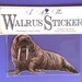 Walrus Vinyl Sticker I Am the Walrus Sticker | Etsy