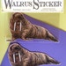 Walrus Vinyl Sticker i Am the Walrus Sticker - Etsy