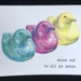 Shout Out to All My Peeps Card Habdmade Funny Easter Card - Etsy
