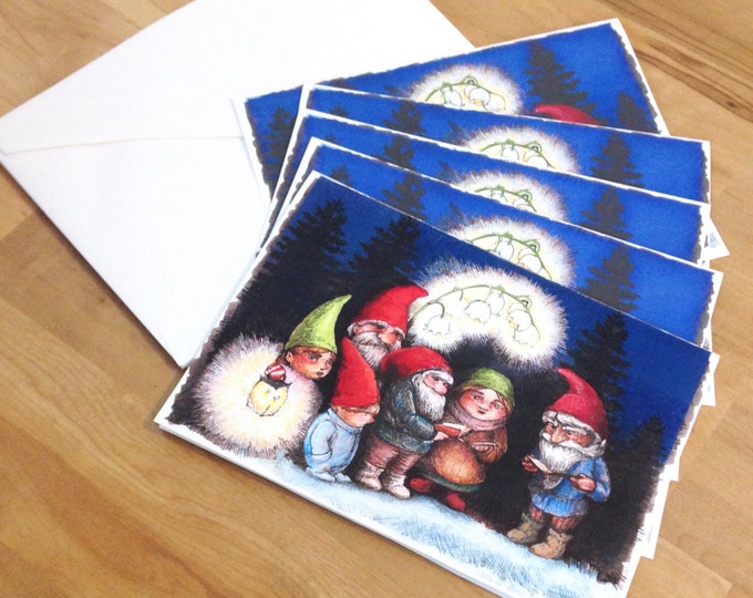 DIY Red Christmas Gnome Kit, Christmas Cards, Merry Christmas, Holiday ...
