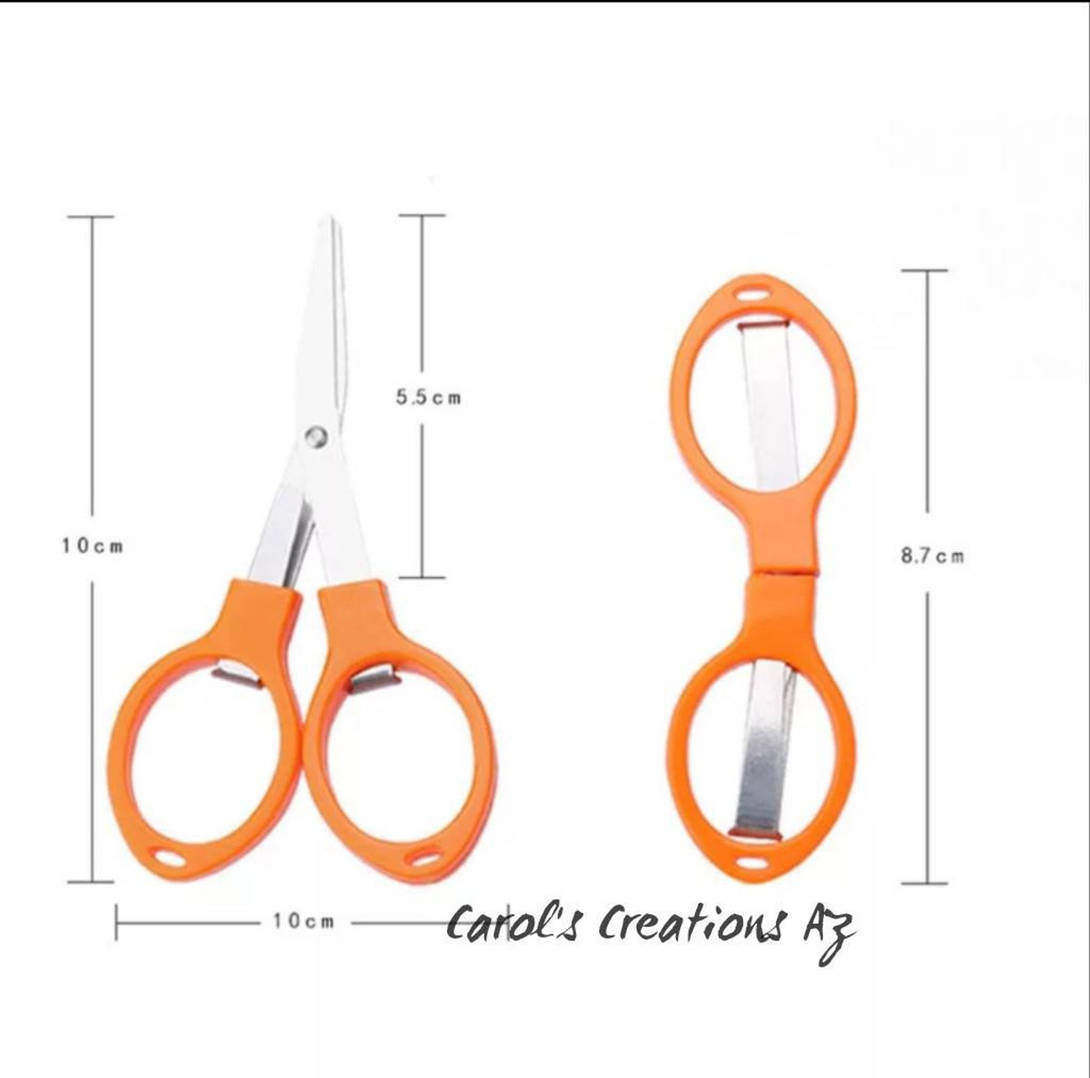 Mini Folding Scissors / Mini Stainless Steel Scissors / - Etsy