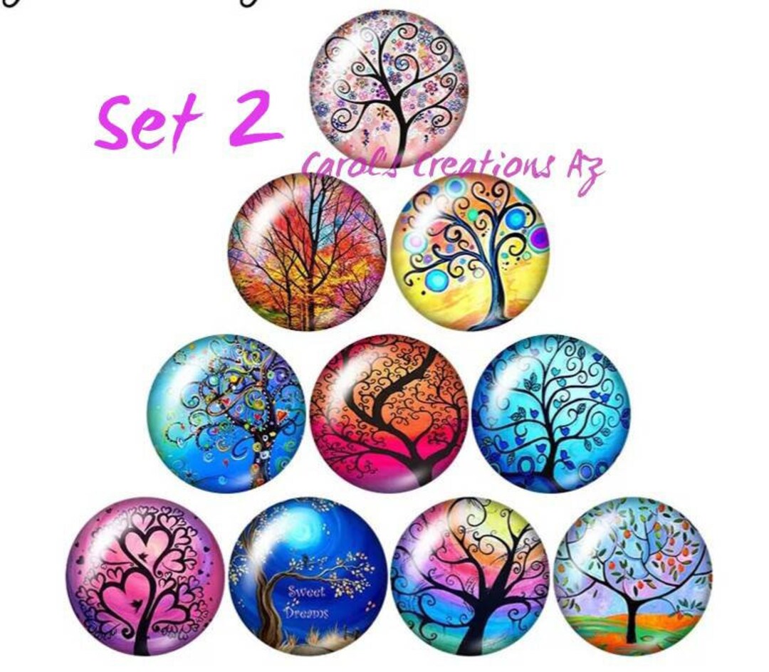 Glass Cover Minder / Tree Designs Cover Minder / Cover Minders ...