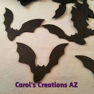 150 Bat Confetti / Halloween Confetti / Halloween Party Confetti ...