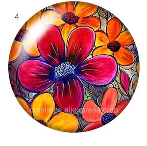 Glass Cover Minder / Flower Cover Minder / Cover Minders / Diamond ...